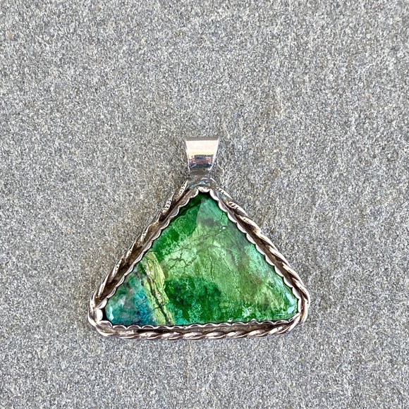Jewelry | Parrot Wing Jasper Sterling Silver Pendant | Poshmark